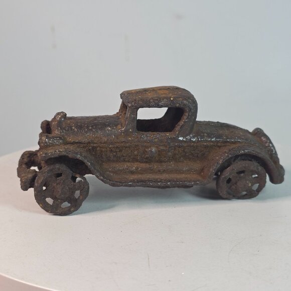 AC Williams | Toys | Vintage 93s Ac Williams Cast Iron Coupe Toy Car ...
